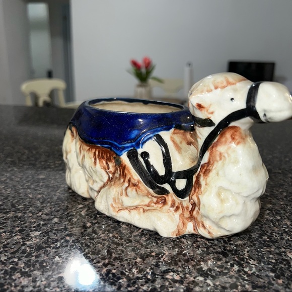 Accents | Vintage Ceramic Camel Planter | Poshmark